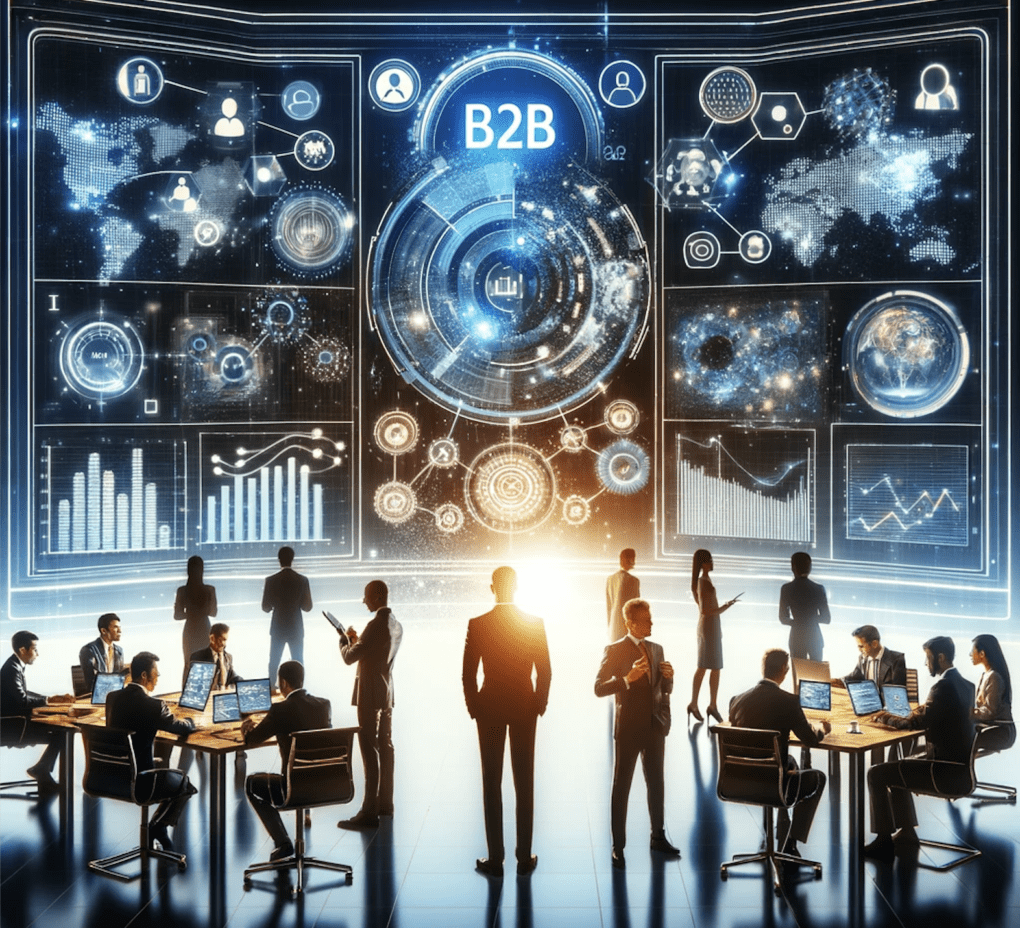 B2B lead generation AI